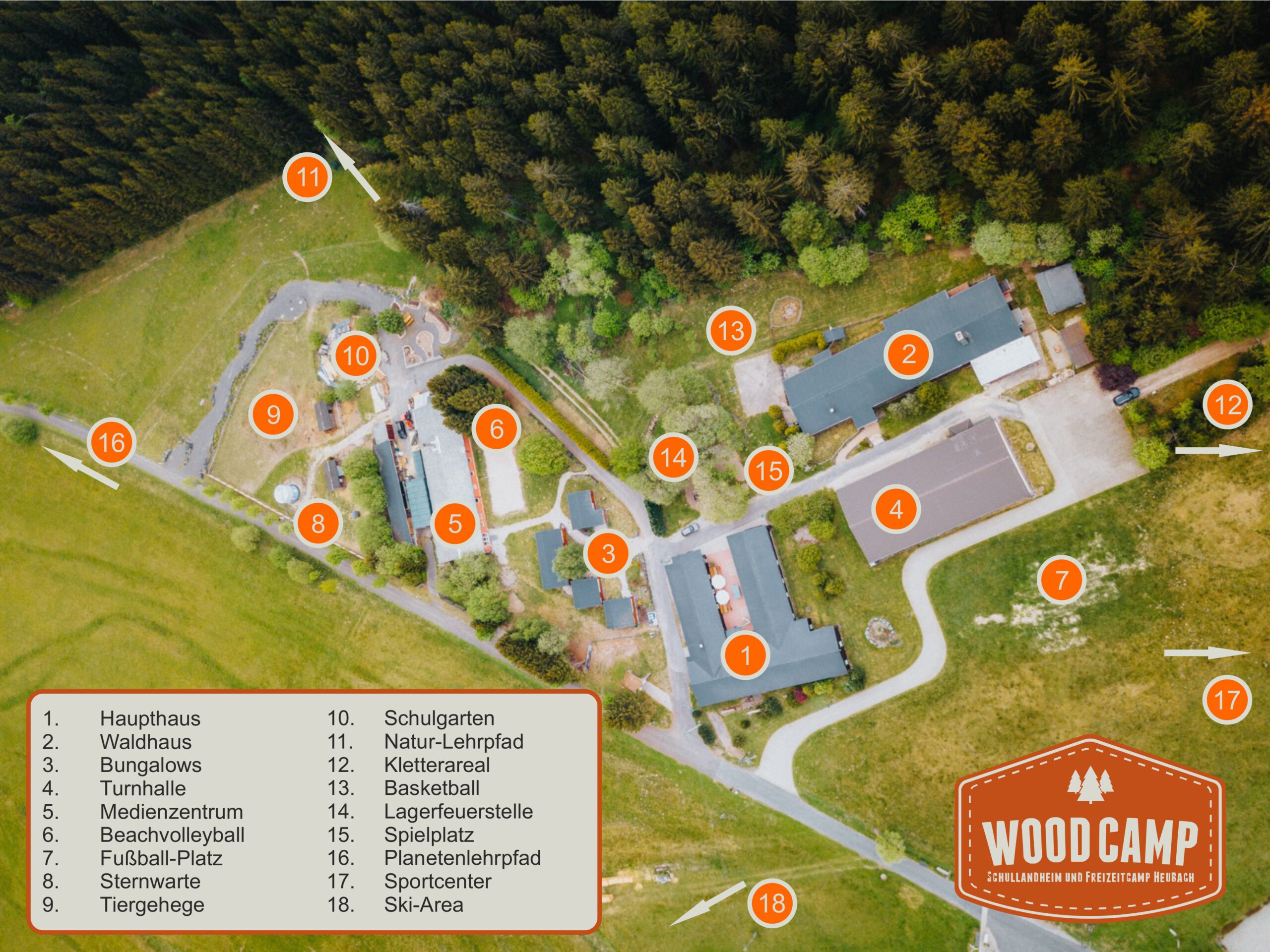 woodcamp: Haus und Hof